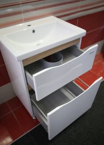 Kingsbath Liga 60 koupelnová skříňka s umyvadlem