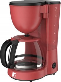 Bergner BG-51046-RD překapávač elektrický Maroon 600W 1.25L Kaštanová