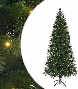 Umělý vánoční stromeček Zelená 210 cm PE a PVC 3397368