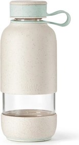 Krémová cestovní skleněná lahev 500 ml To Go Organic – Lékué