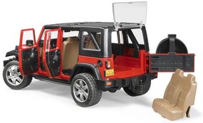 Bruder 2525 Jeep Wrangler Rubicon červená