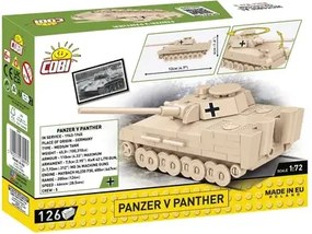 COBI 3099 II WW Panzer V Panther / 126 kostek / 1:72 / od 6 let