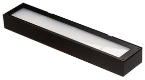 Nástěnné svítidlo Mera LED, šířka 40 cm, černá, 4000K