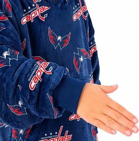 Mikinová televizní deka NHL Washington Capitals - vel. S