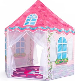 Costway Dětský stan v designu princeznovského hradu pro děti od 3. Play tent