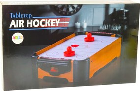 LEAN Toys Velký dřevěný stolní hokejový stůl se světlem a zvukem