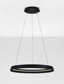 LED stmívatelné černé designové svítidlo Ormi