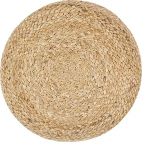 Ručně vyrobený sedací puf 40 x 45 cm juta 248072
