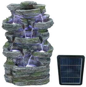 Zahradní solární fontána BestBerg SF-09 / polyresin / 31 x 25,5 x 46 cm