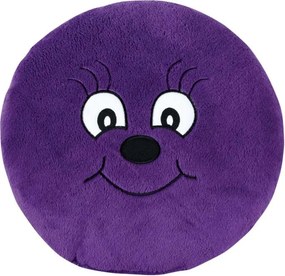 Bellatex Polštářek Kulička Fialová 35 cm, (průměr)