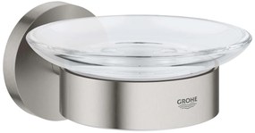 Grohe QuickFix Start - Mýdlenka s držákem, sklo/supersteel 41193DC0