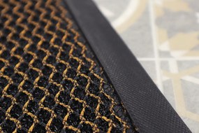 Hamat, Rohožka Blitz 3D 314 Gold - na ven i na doma, 40x60, žlutá, chodba / předsíň