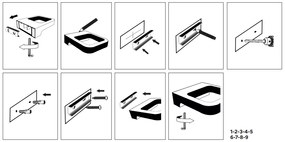 Nimco Toaletní WC kartáč Ki X3-94W-26