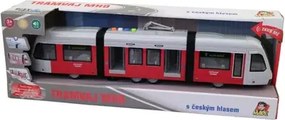 MaDe 09025 - Tramvaj na setrvačník svítí a mluví česky