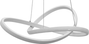 Toolight - LED stropní svítidlo + dálkový ovladač APP392-CP, bílá, OSW-06908