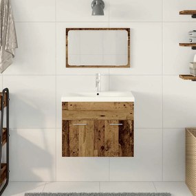 Koupelnová skříň Staré dřevo 60 x 38,5 x 46 cm Kompozitní dřevo 3332539
