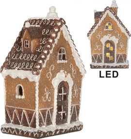 Perníková LED chaloupka Gingerbread Cotti - 13*9*20 cm