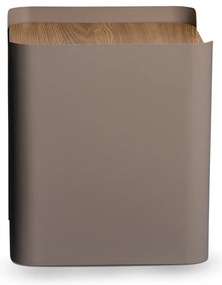 Odkládací stolek Sandro 3, dub/taupe