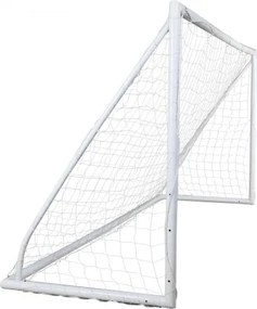 Přenosná fotbalová branka, 3,66 × 1,83 m, fotbalová síť pro dospělé pro děti