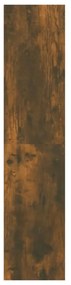 Petromila Knihovna / dělicí stěna kouřový dub 100 x 30 x 135 cm