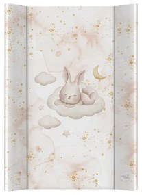 CEBA Podložka přebalovací 2-hranná s pevnou deskou (50x70) Ultra Light Sleepy Bunny