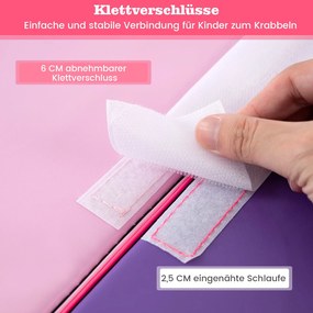 Costway 4 KS. Pěnové stavebnice na běhání a lezení, obří stavebnice