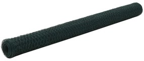 Pletivo ke kurníku ocel PVC vrstva 25 x 1,5 m zelené 143270
