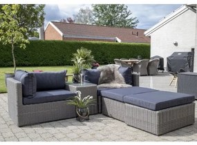 Variabilní zahradní set ROSSI - 2 pohovky a stolek House Nordic 7701010