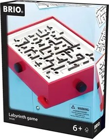 BRIO Labyrinth červená / Labyrintová hra / od 6 let / dřevo