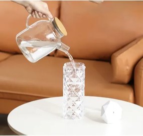 Zvlhčovač vzduchu, křišťálová RGB lampa Ruhhy 24625
