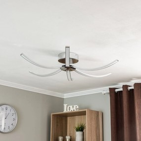 LED stropní svítidlo Umbra 6 zdrojů 91cm chrom