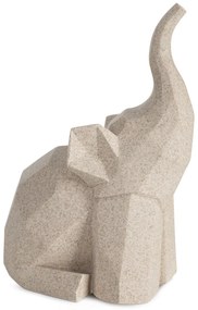 EUROFIRANY DEKORAČNÍ SOŠKA LOGAN 18X14X27 CM BÉŽOVÁ