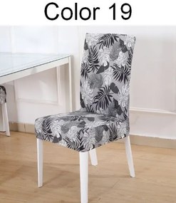 Různé elastické potahy na jídelní židle Varianta: Color 19