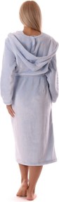 Župan s kapucí Siena unisex světle šedá 31 56 9151 - M