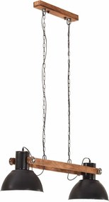 Industriální závěsné svítidlo 25 W černé 109 cm E27 320527