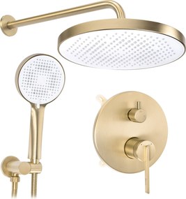 Rea, Podomítková sprchová souprava Rea Grace Brush Gold + BOX, REA-P4405