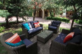 Umělý ratan Zahradní sestava Naturline Luxury