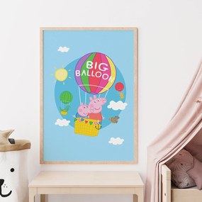 Oboustranný plakát Prasátko Peppa | 30 x 42 cm | DP351389