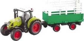 SPARKYS Traktor s valníkem na přepravu sena Farm Service / se zvukem /