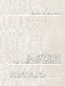 Villeroy & Boch Kusový koberec Kivi 106281 Cream kruh, 150x150 (průměr) kruh, bílá, ložnice