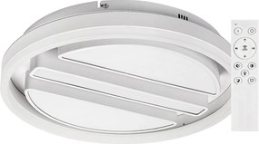 Rabalux Bílé stropní LED svítidlo Gremin kulaté 400mm 55W CCT s DO 71112