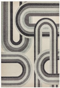 Tribeca Design Kusový koberec Dinamo Retro Grey Rozměry: 200x290 cm