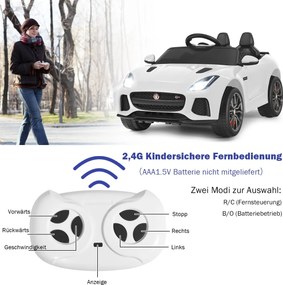 Costway Elektrické dětské auto s příběhy a hudbou, klaksonem a světlomety