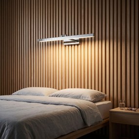 Toolight Rea, Koupelnové nástěnné LED svítidlo APP1858-1W 60 cm Chrome, OSW-66011