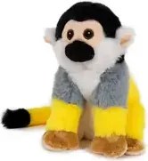 TEDDIES Plyšová opička kosman zakrslý 15 cm / od 0 měsíců