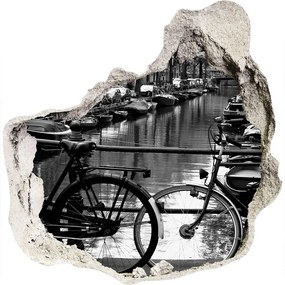 Wallmuralia Nálepka fototapeta 3D výhled Kola v Amsterdamu 75x75 cm