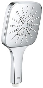 Grohe Rainshower SmartActive 130 Cube - Ruční sprcha se 3 proudy, omezovač průtoku 6,8 l/min, chrom 26552000