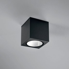 FAN I-CITIZEN-Q1-NER Venkovní stropní svítidlo Citizen, černé, 1 x E27, IP54, 15 x 15 x 17 cm - FANEUROPE