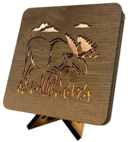 Li-Go "Los" lampa 19x19cm provedení povrchu: oliva