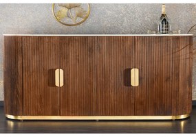 Massive home | Komoda Gatsby 180cm mramor/masiv mango